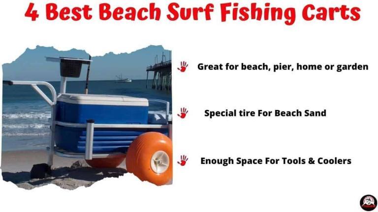 5 Best Beach Surf Fishing Carts In 2023 [Sand Special]