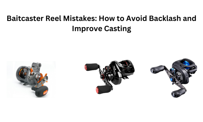 Baitcaster Reel Mistakes: How to Avoid Backlash and Improve Casting Efficiency